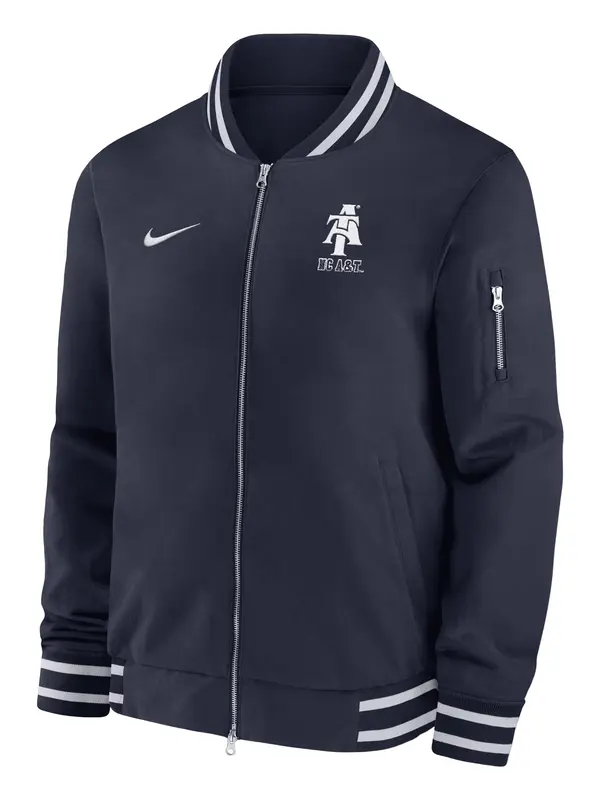 Nike North Carolina A&t College Bomber Jacket - Blue