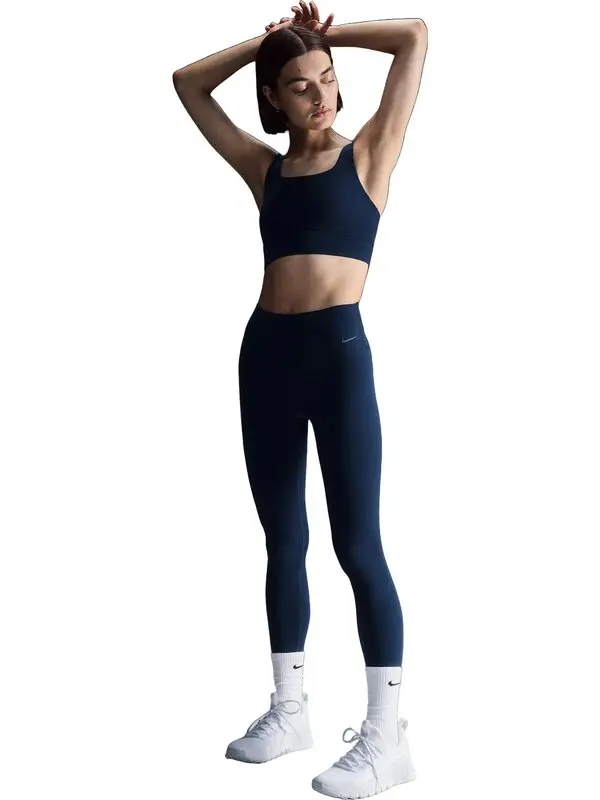 Nike Zenvy High-waisted Full-length Leggings - Blue