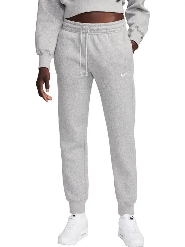 Nike Sportswear Phoenix Fleece Mid-rise Sweatpants - Grey