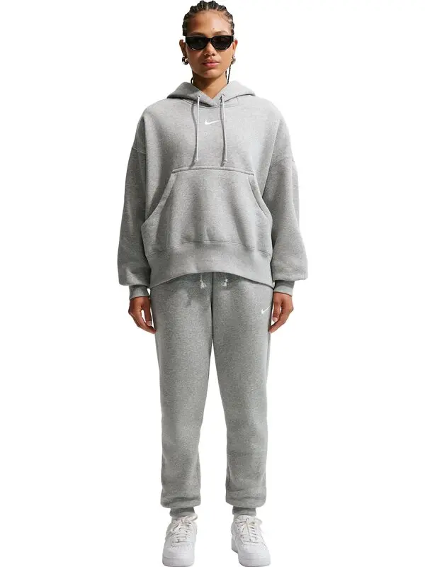 Nike Sportswear Phoenix Fleece Mid-rise Sweatpants - Grey