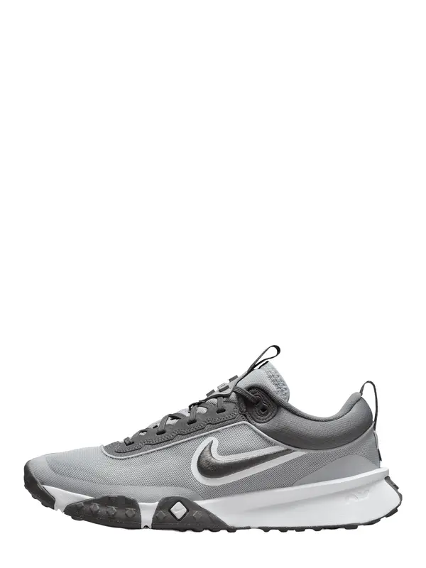 Nike Air Diamond Varsity Turf Baseball Shoes - Grey