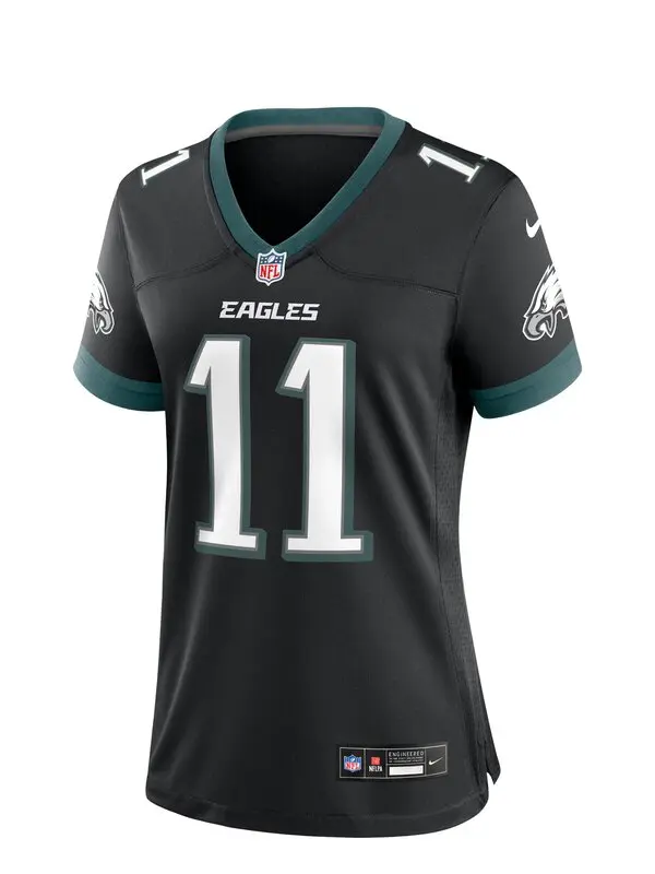 Nike A.j. Brown Philadelphia Eagles Nfl Game Jersey - Black