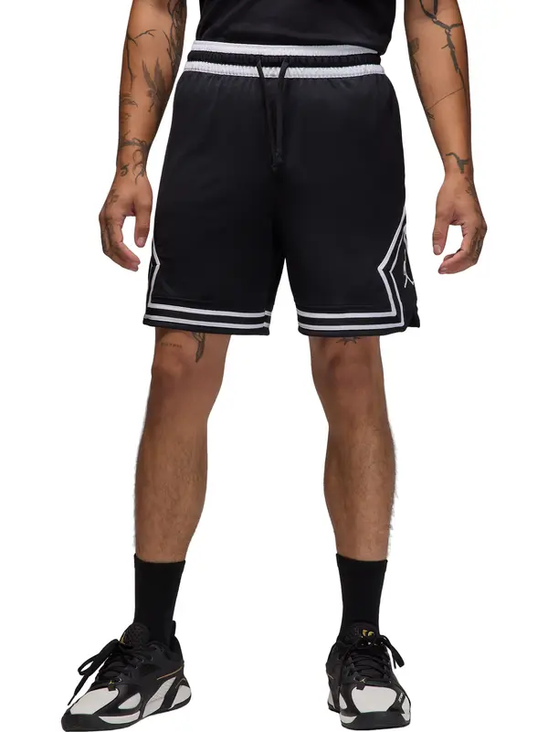 JORDAN Sport Dri-fit Mesh Diamond Shorts - Black