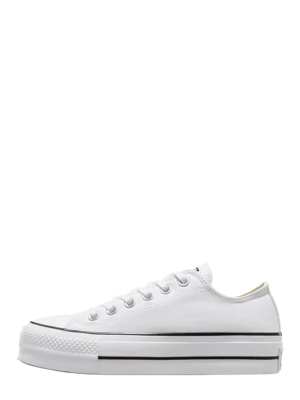 CONVERSE Chuck Taylor All Star Lift Platform Canvas Sneakers - White