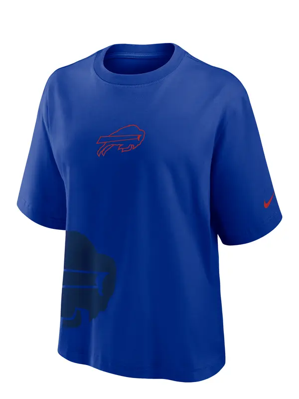Nike Buffalo Bills Boxy Nfl T-shirt - Blue