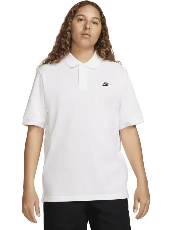 Nike Club Short-sleeve Polo - White
