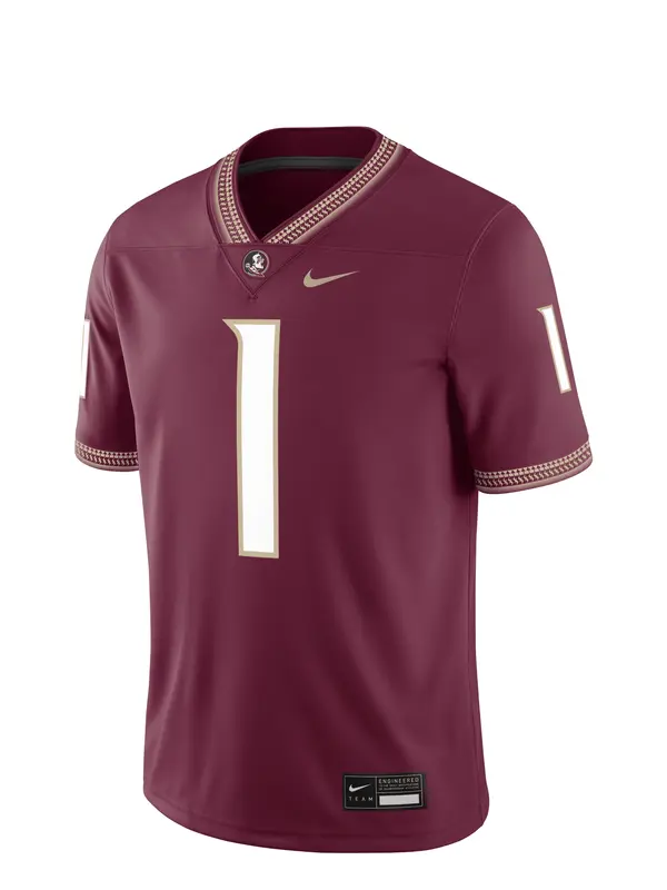 Nike Florida State Seminoles Dri-fit College Game Jersey - Red