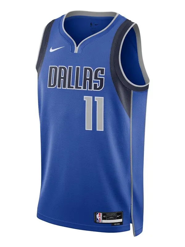 Nike Dallas Mavericks Icon Edition Dri-fit Nba Swingman Jersey - Blue