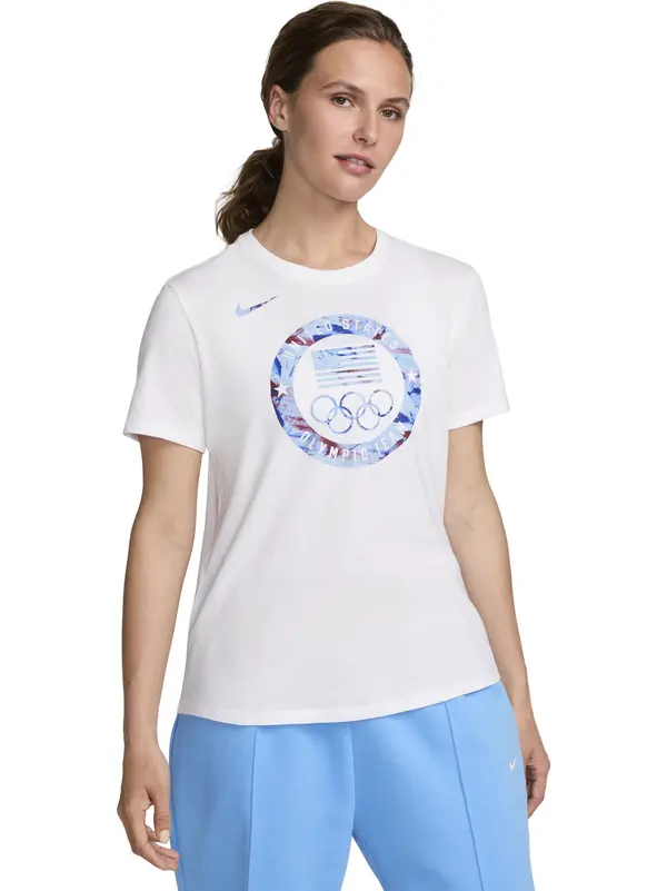 Nike Team Usa Essential T-shirt - White