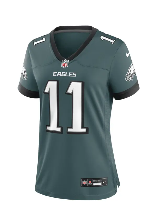 Nike A.j. Brown Philadelphia Eagles Nfl Game Jersey - Green