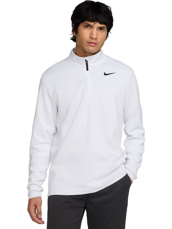 Nike Victory Dri-fit 1/2-zip Golf Top - White
