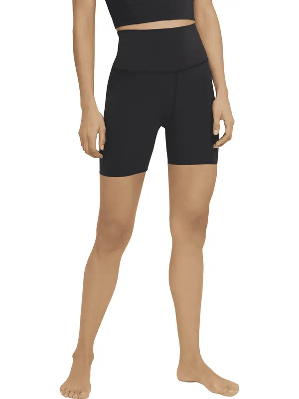 Nike Yoga Luxe High-waisted Shorts - Black