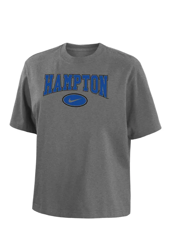 Nike Hampton College Boxy T-shirt - Grey