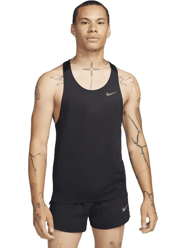 Nike Fast Dri-fit Running Singlet - Black