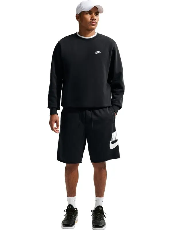 Nike Club French Terry Alumni Shorts - Black