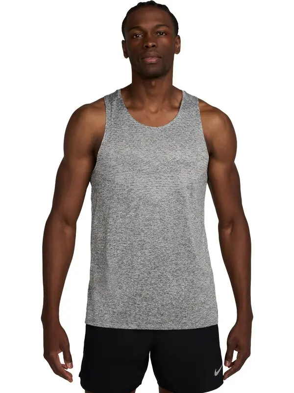 Nike Dri-fit Adv Stride Running Tank Top - Grey