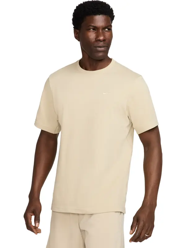 Nike Dri-fit Short-sleeve Versatile Top - Brown