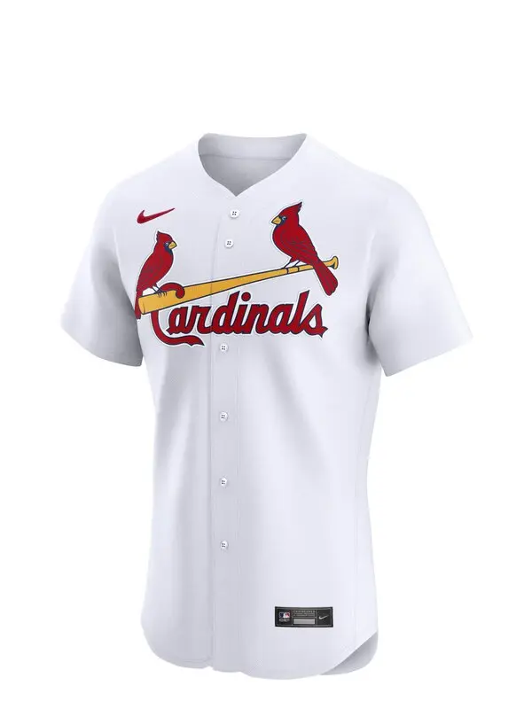 Nike St. Louis Cardinals Dri-fit Adv Mlb Elite Jersey - White