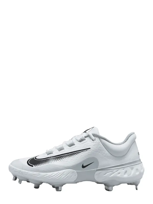 Nike Alpha Huarache Elite 4 Low Baseball Cleats - White