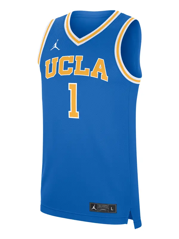 JORDAN Ucla Bruins Replica College Basketball Jersey - Blue