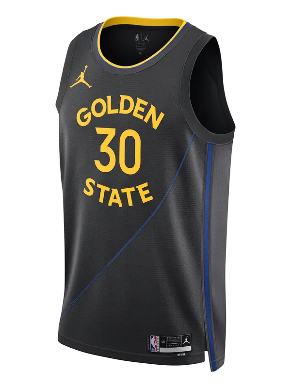 JORDAN Stephen Curry Golden State Warriors 2024/25 Statement Edition Dri-fit Nba Swingman Jersey - Black