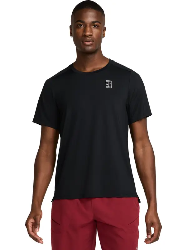 Nike Advantage Dri-fit Tennis Top - Black