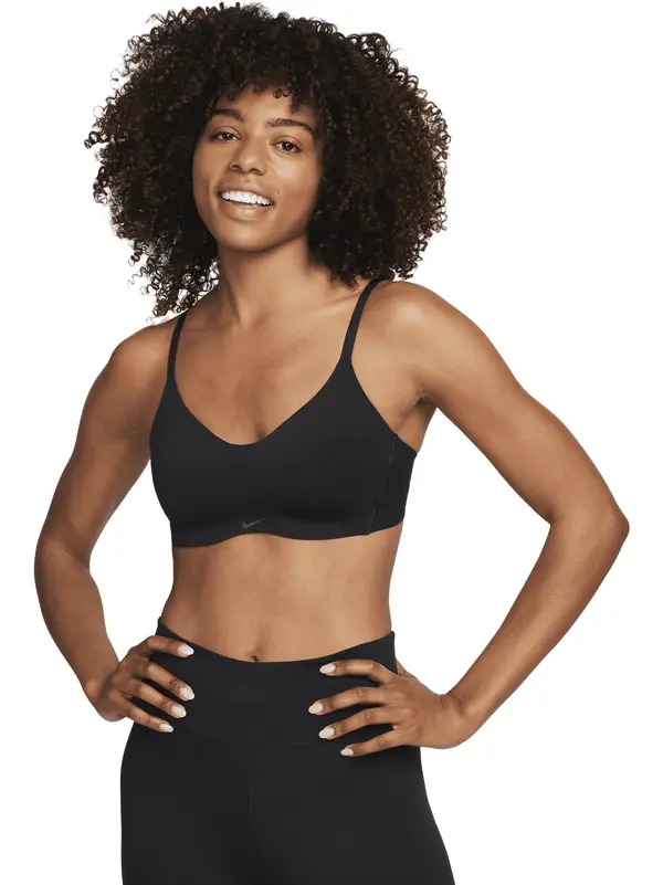 Nike Alate Minimalist Light-support Padded Sports Bra - Black