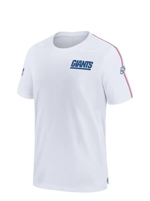 Nike New York Giants Sideline Coach Dri-fit Nfl Top - White