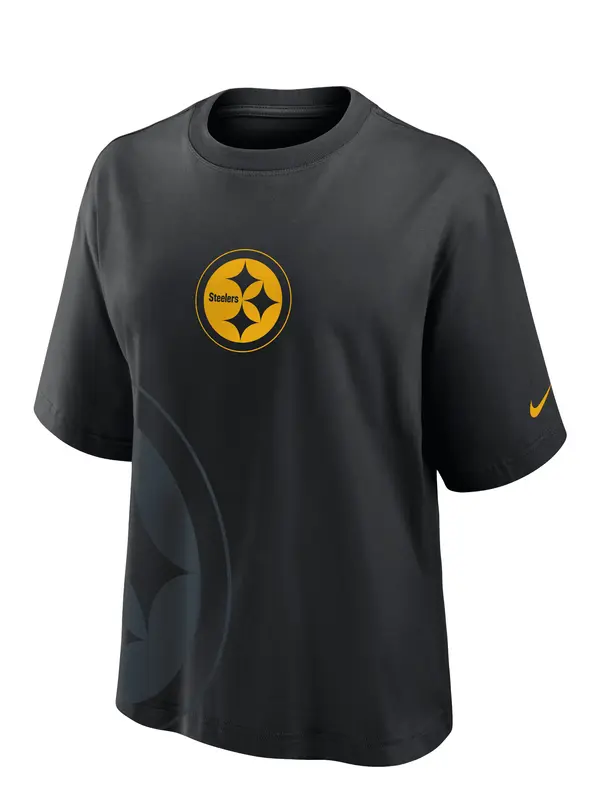 Nike Pittsburgh Steelers Boxy Nfl T-shirt - Black