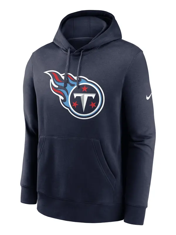 Nike Tennessee Titans Nfl Pullover Hoodie - Blue