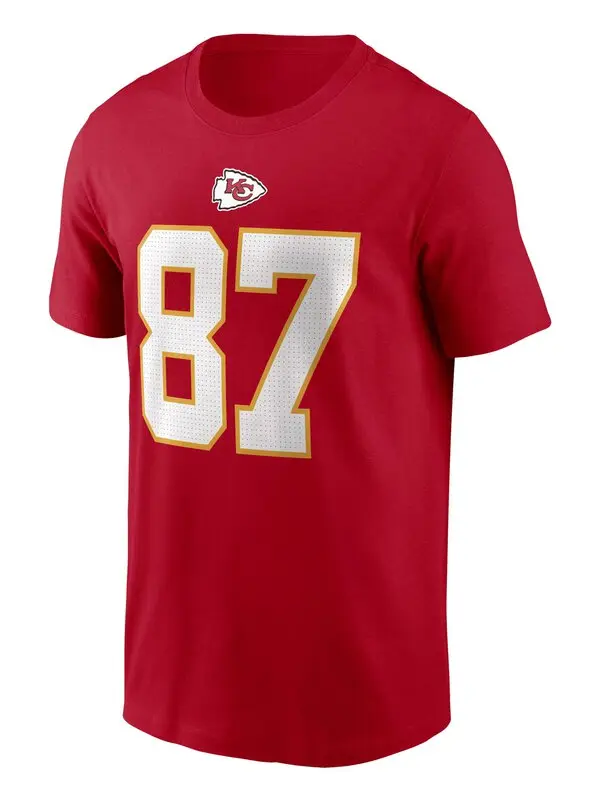 Nike Travis Kelce Kansas City Chiefs Nfl T-shirt - Red
