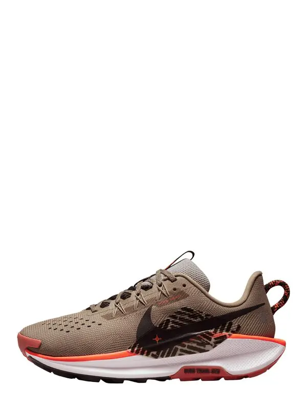 Nike Pegasus Trail Athletic Lace-up Running Shoes - Brown