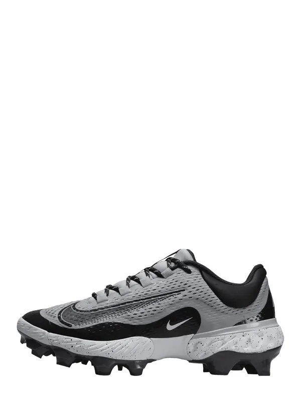 Nike Alpha Huarache Elite 4 Low Mcs Baseball Cleats - Grey