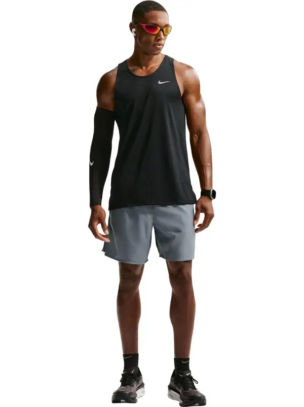 Nike Challenger Dri-fit 7" Brief-lined Running Shorts - Grey