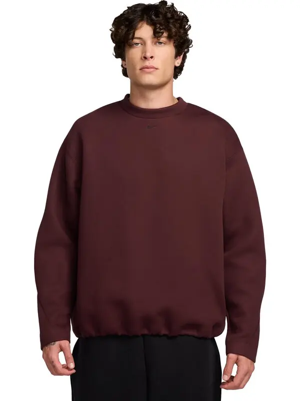 Nike Tech Fleece Crew - Red