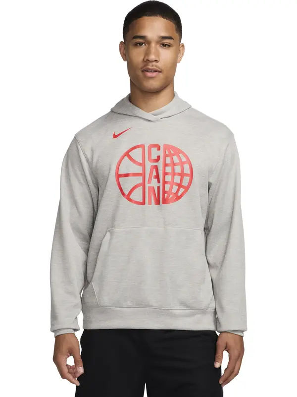 Nike Canada Practice Basketball Hoodie - Grey