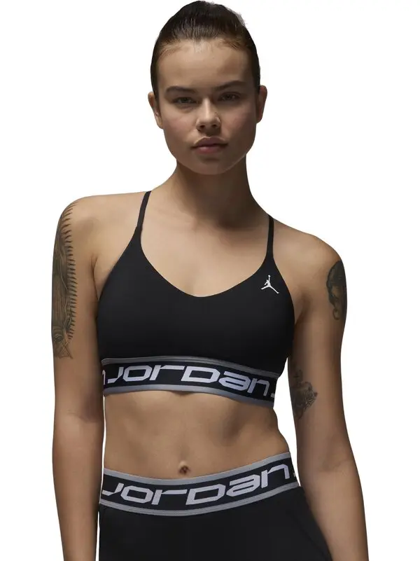 JORDAN Sport Indy Light Support Sports Bra - Black