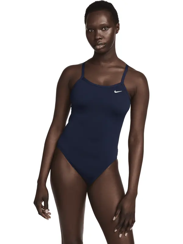 Nike Hydrastrong Racerback One-piece Swimsuit - Blue