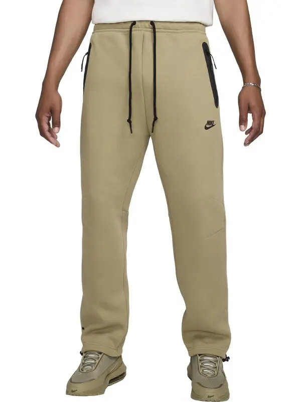 Nike Tech Fleece Open-hem Pants - Brown