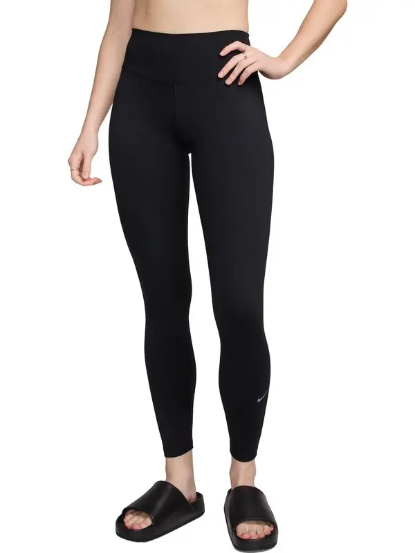 Nike One High-waisted Full-length Leggings - Black
