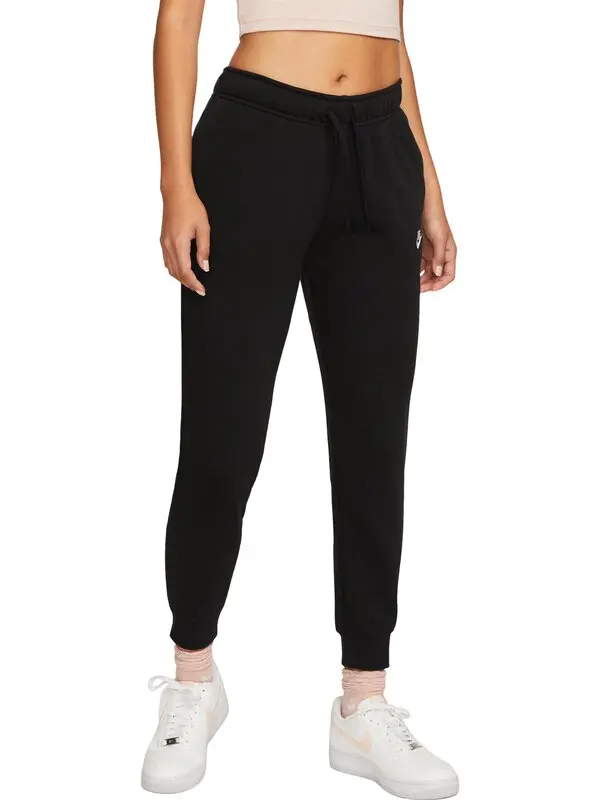 Nike Sportswear Club Fleece Mid-rise Jogger Pants - Black