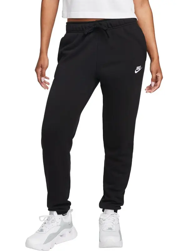 Nike Sportswear Club Fleece Mid-rise Jogger Pants - Black