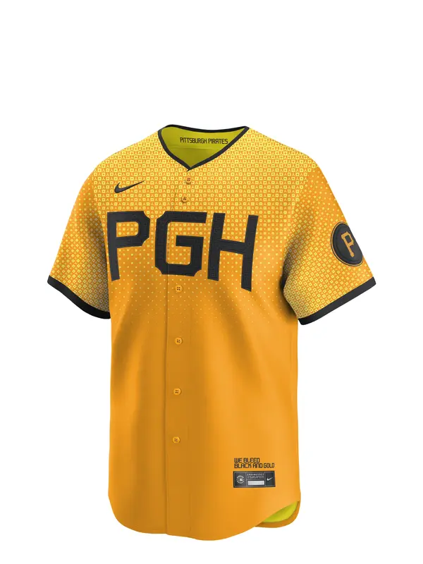 Nike Willie Stargell Pittsburgh Pirates City Connect Mlb Limited Jersey - Yellow