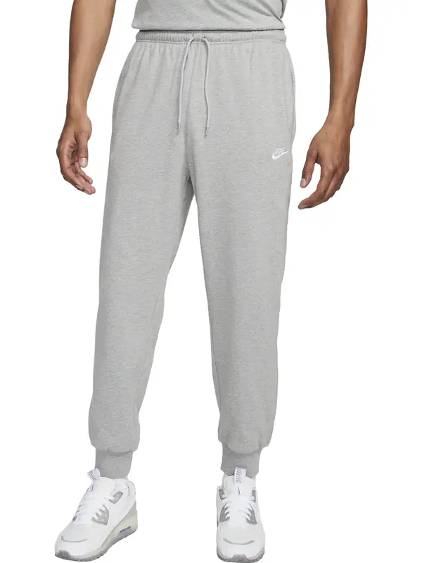 Nike Club Knit Jogger Pants - Grey