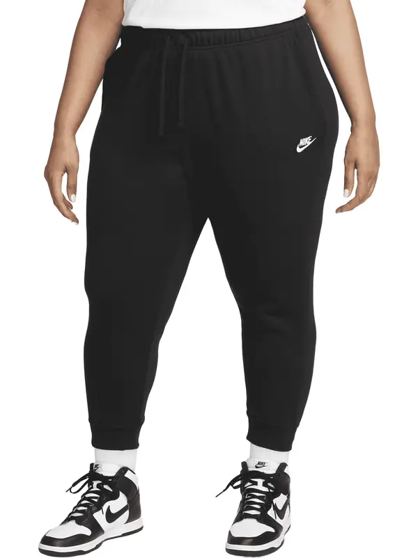 Nike Sportswear Club Fleece Mid-rise Jogger Pants - Black