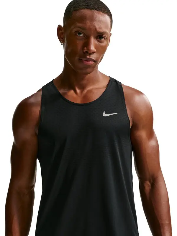 Nike Stride Dri-fit Adv Running Tank Top - Black