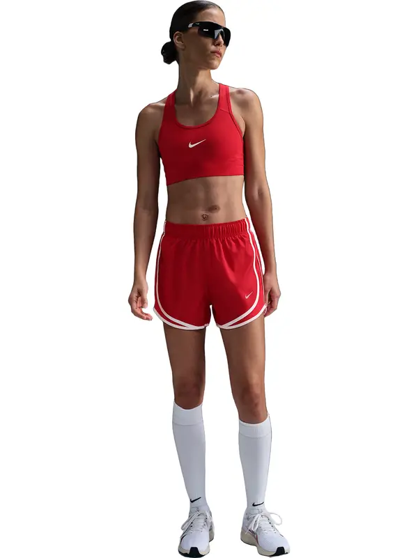Nike Tempo Dri-fit Mid-rise Running Shorts - Red