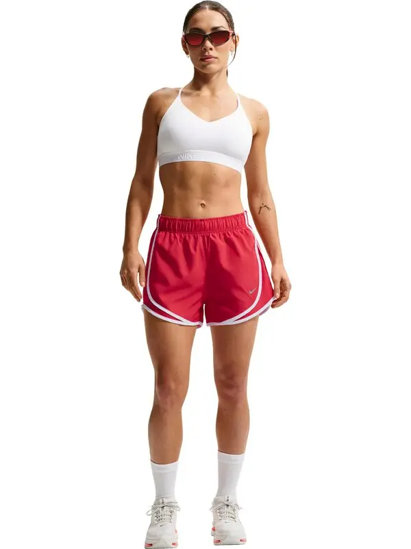 Nike Tempo Dri-fit Mid-rise Running Shorts - Red