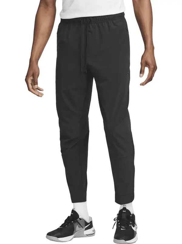 Nike Unlimited Dri-fit Zippered Cuff Versatile Pants - Black