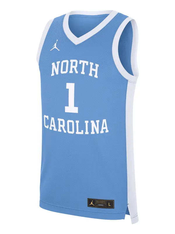 JORDAN North Carolina Tar Heels Replica College Basketball Jersey - Blue